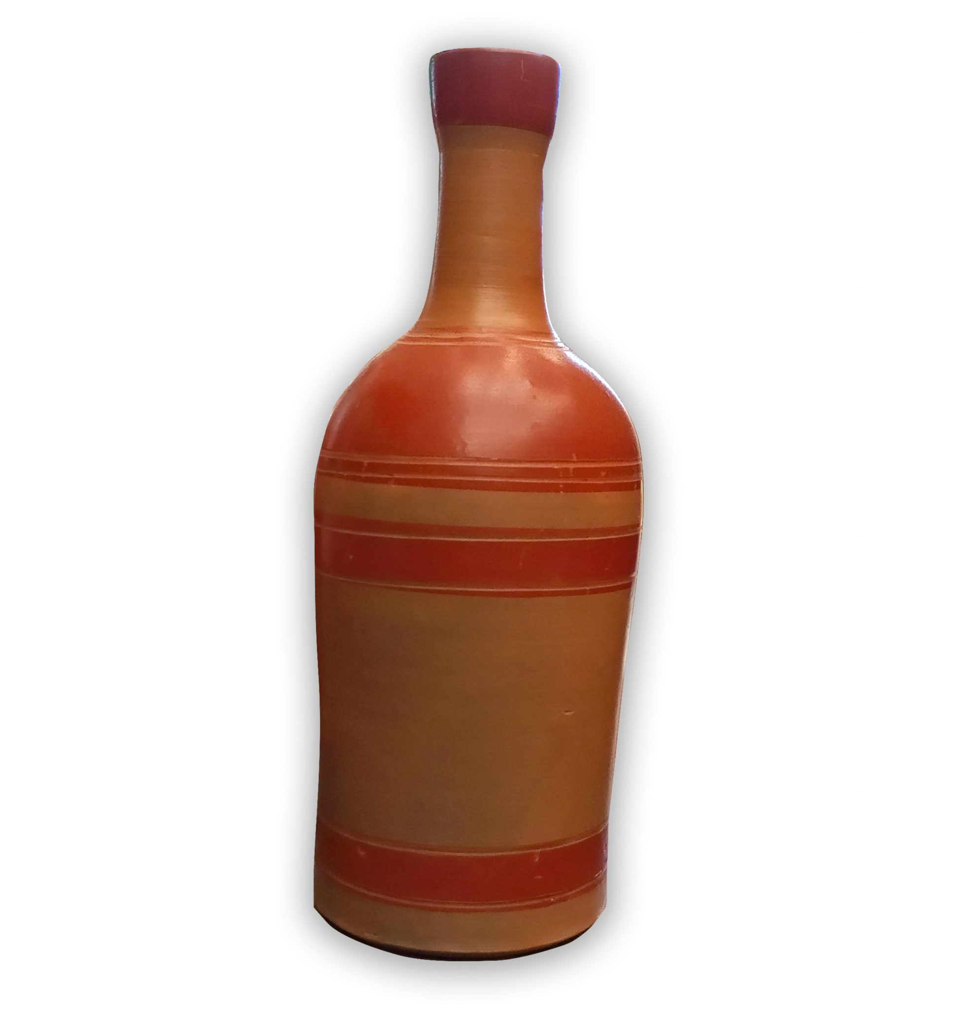 Clay Water Bottle - Mati Bottle Hand Made [ Standard Quality ] - Ceylone.lk