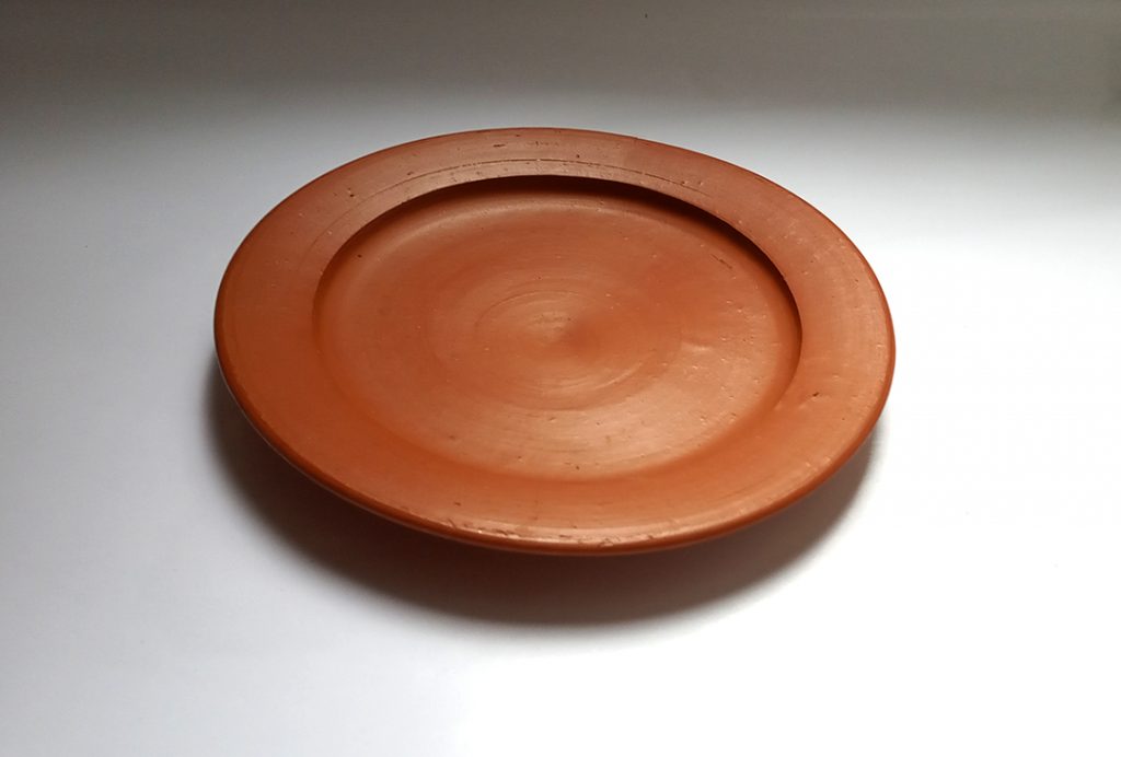 Clay Dinner Plate - Mati Pigan Hand Made [ Medium Quality ][D7 ...