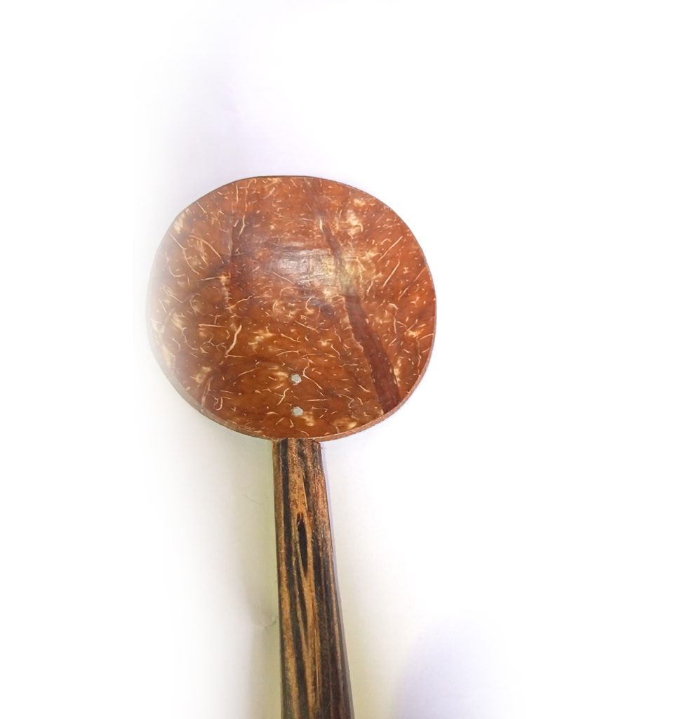 Coconut shell spoons | Kitul wooden handles | Polkatu Handi - Ceylone.lk